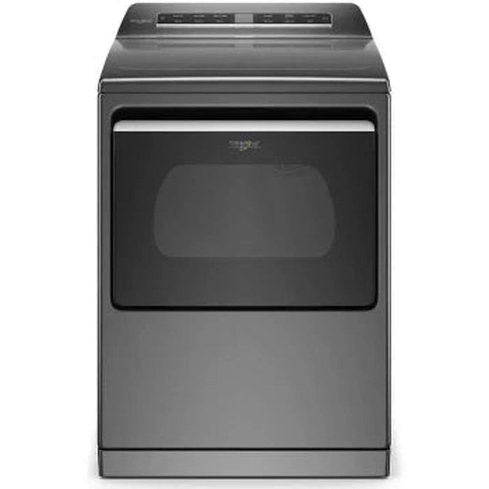 Whirlpool 7.4-cu ft Steam Cycle Smart Electric Dryer (Chrome Shadow) W